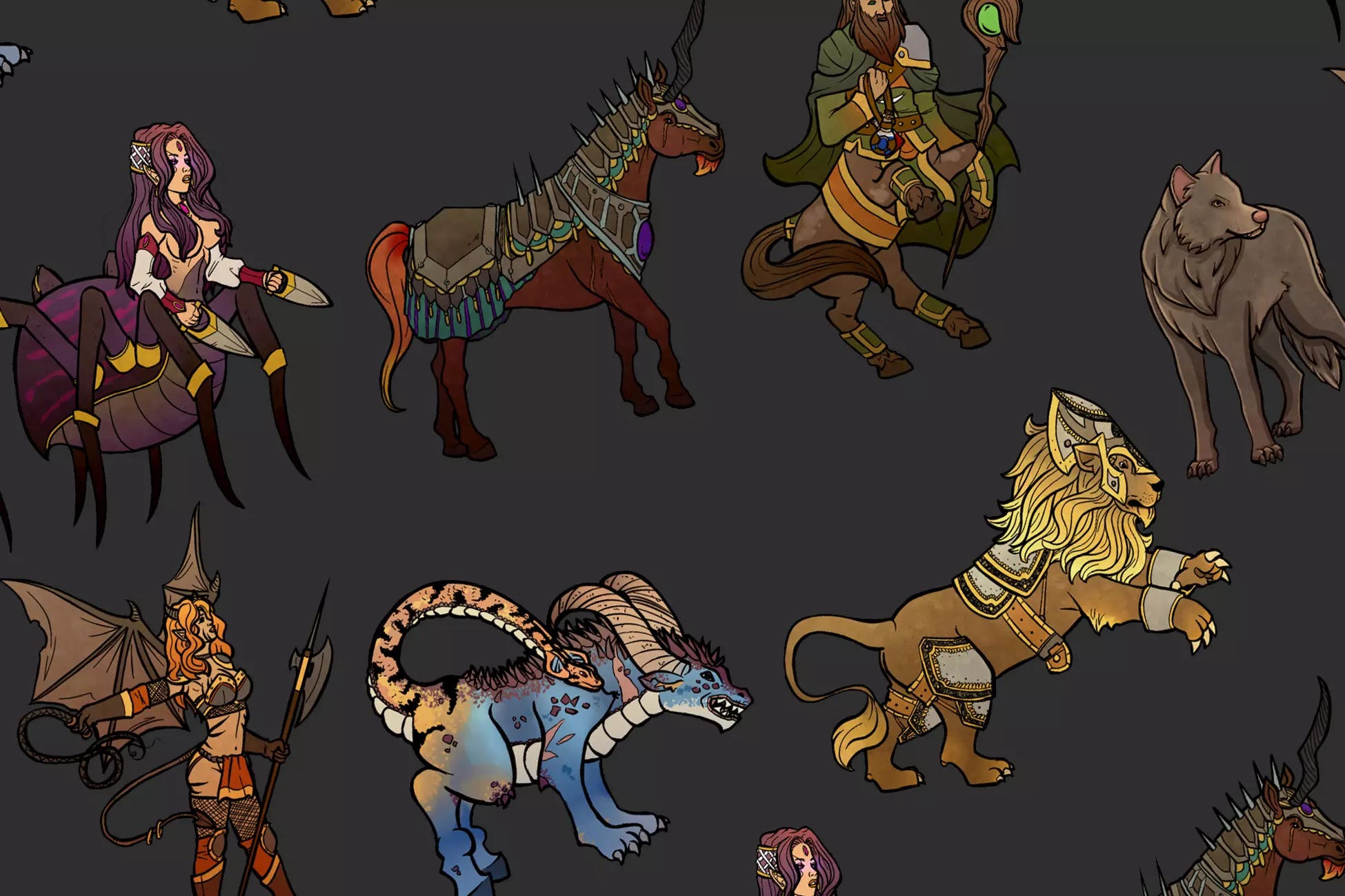 Greek/Fantasy Enemies