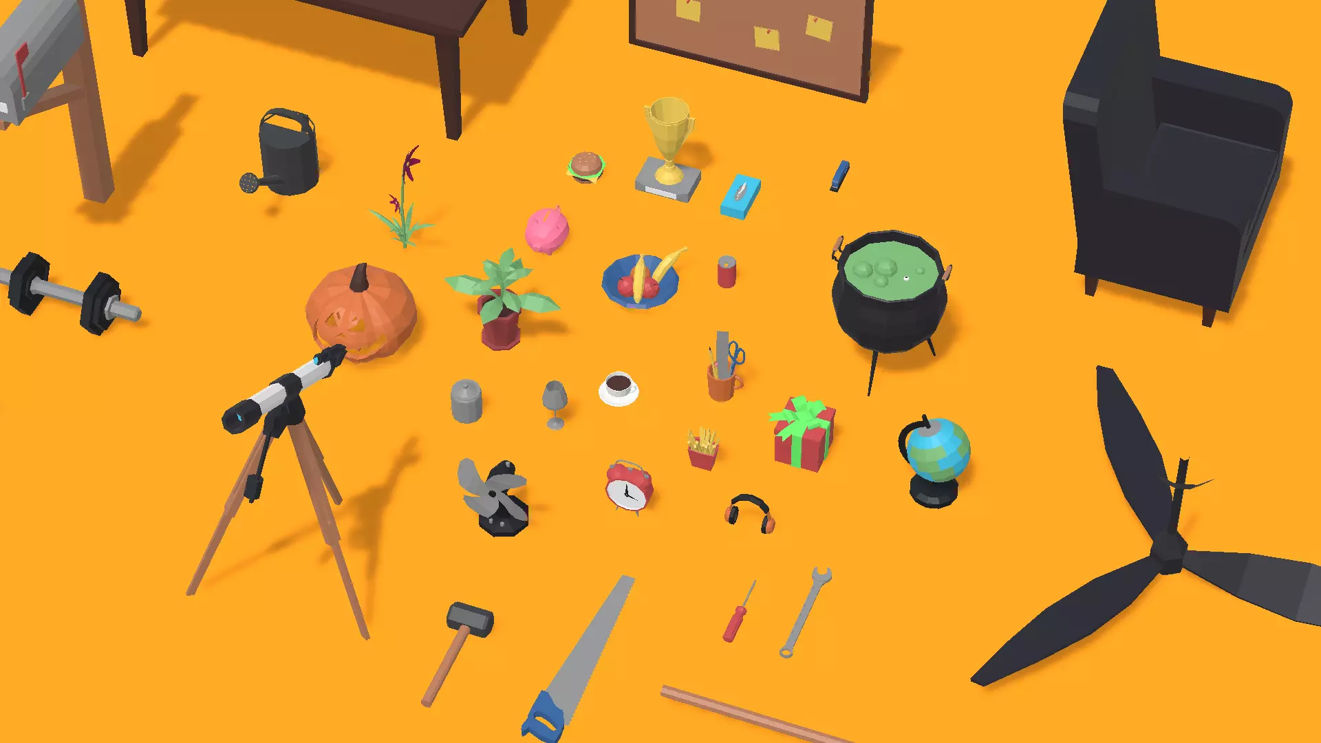 Stylize House Props - Low Poly FREE (100% OFF)