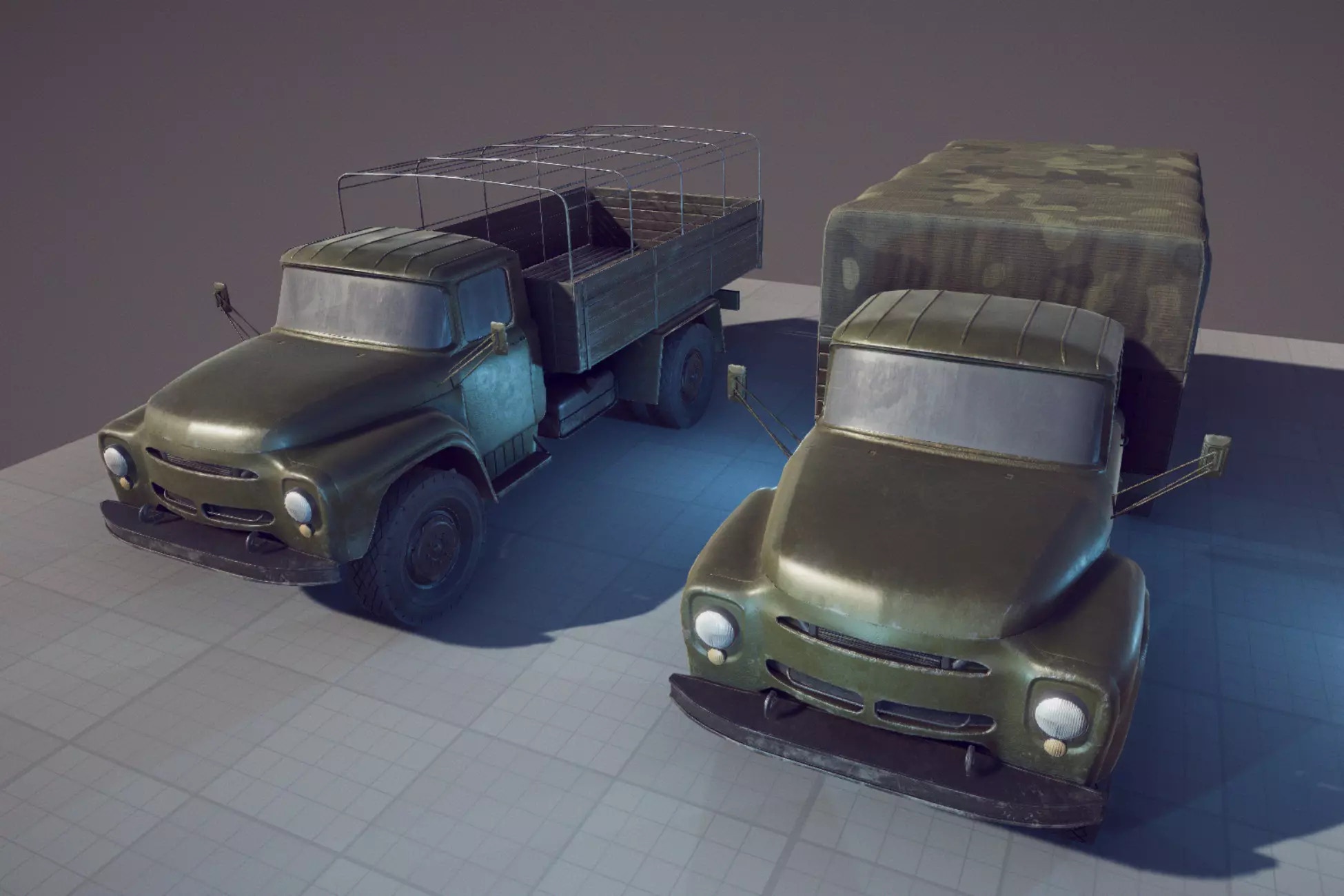 ZIL 130 Military truck