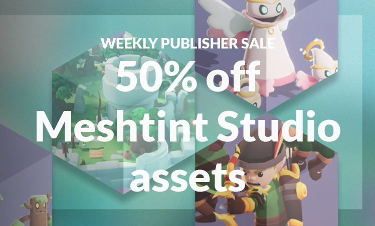 Publisher Sale: 50% off Meshtint Studio assets