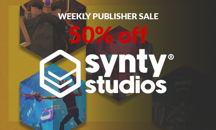 Unity Publisher Sale: Synty Studios 50% OFF